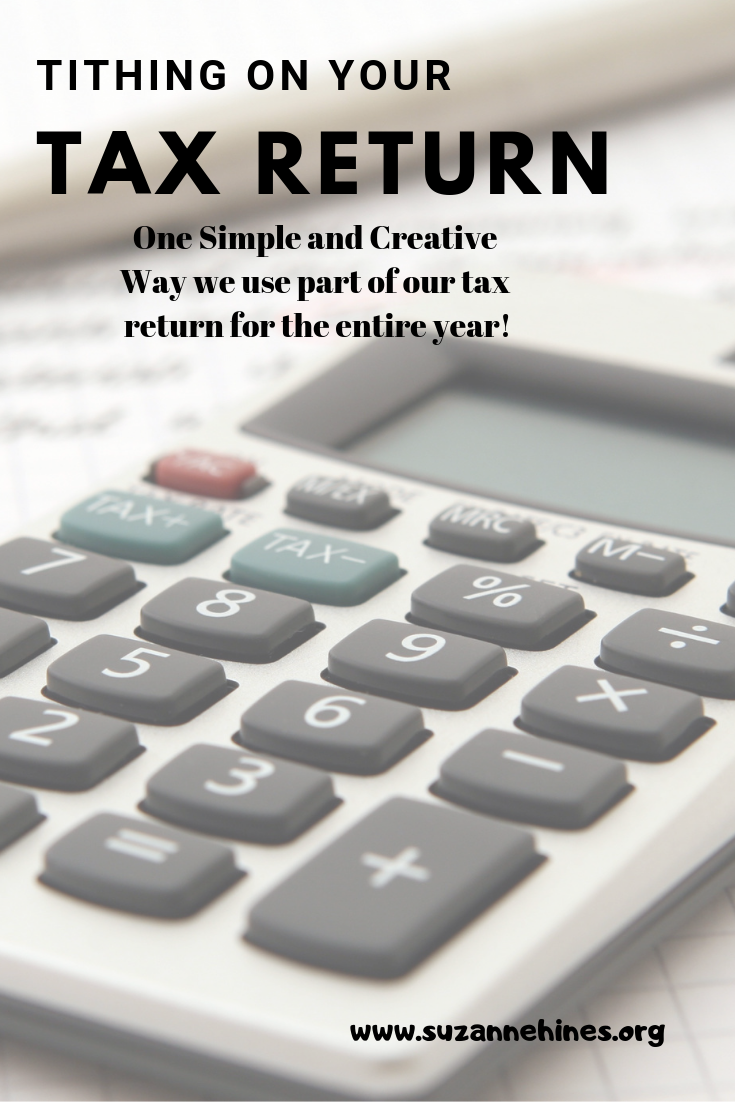 Tithing Our Tax Return - The Glorious Mundane